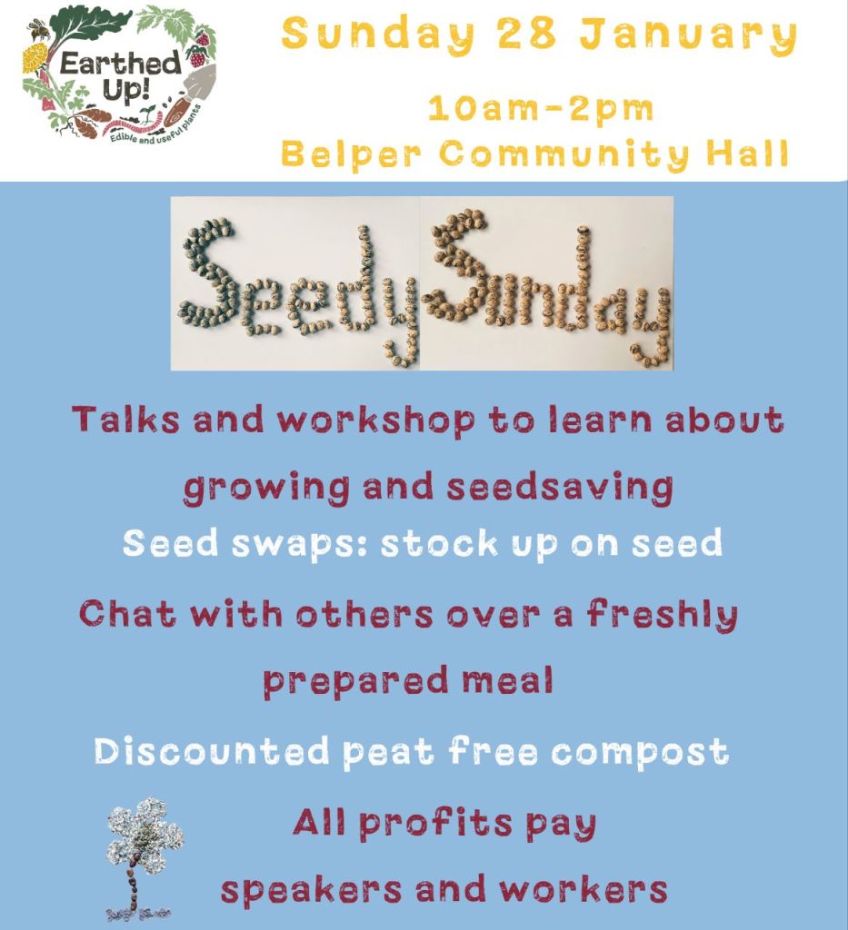 Seedy Sunday Belper – Earthed Up!