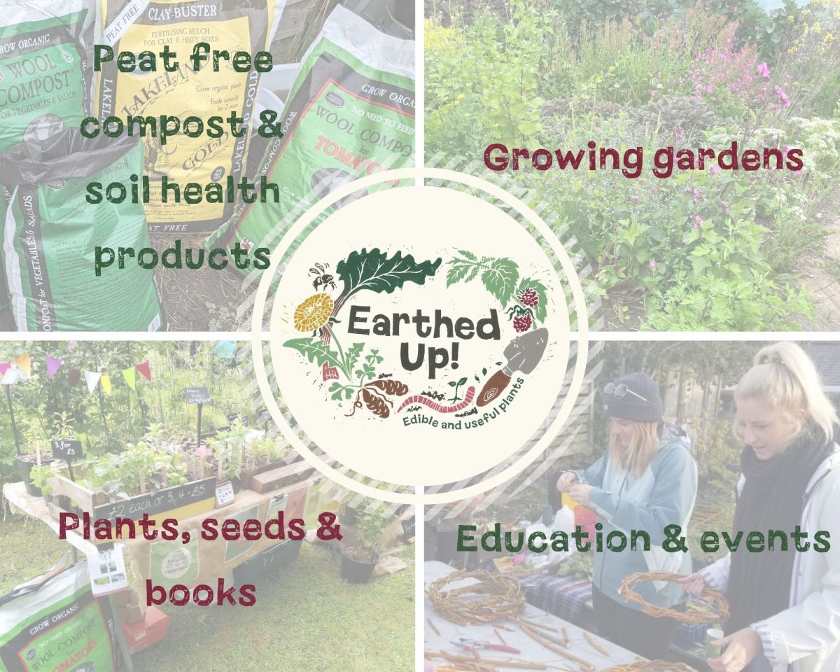 Earthed Up! – Edible & useful plant nursery, Derbyshire