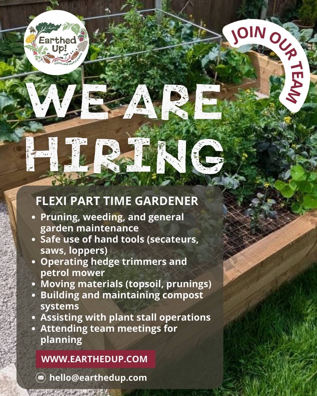 Earthed Up! – Edible & useful plant nursery, Derbyshire