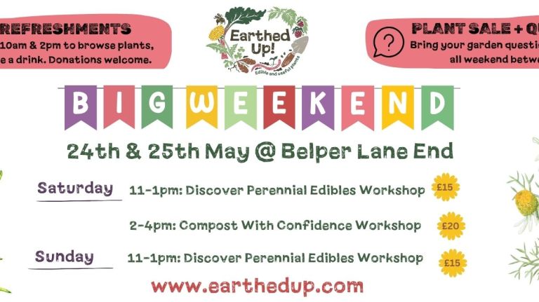 Earthed Up! – Edible & useful plant nursery, Derbyshire